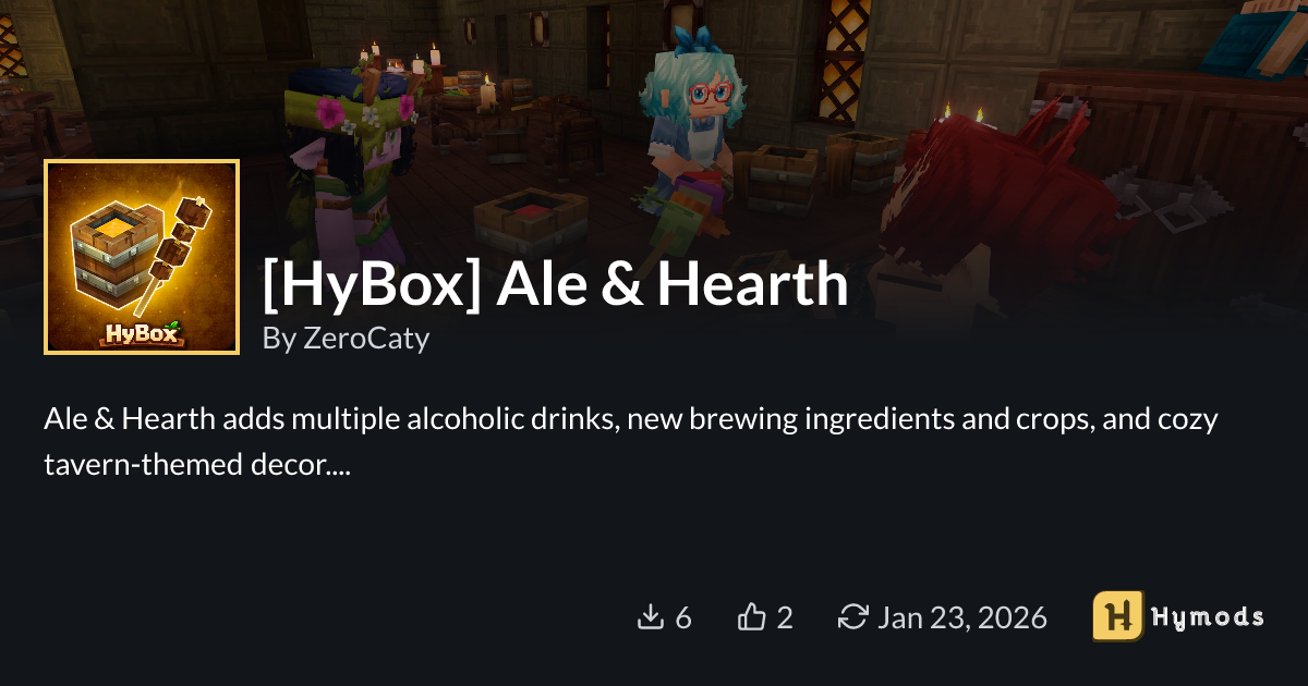 [HyBox] Ale & Hearth - By ZeroCaty | Hymods
